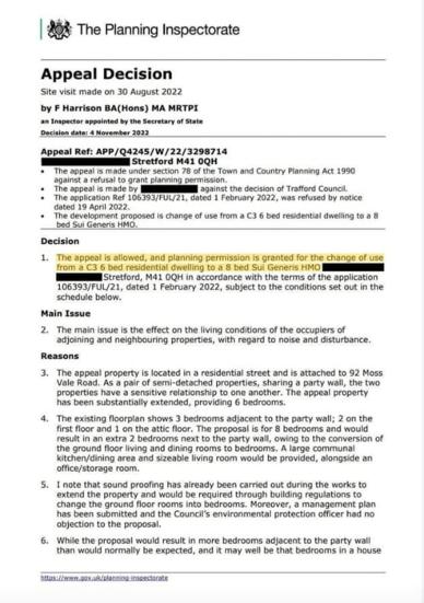 Planning Appeals Salford, Manchester Planning Permission Appeal, Abbey ...